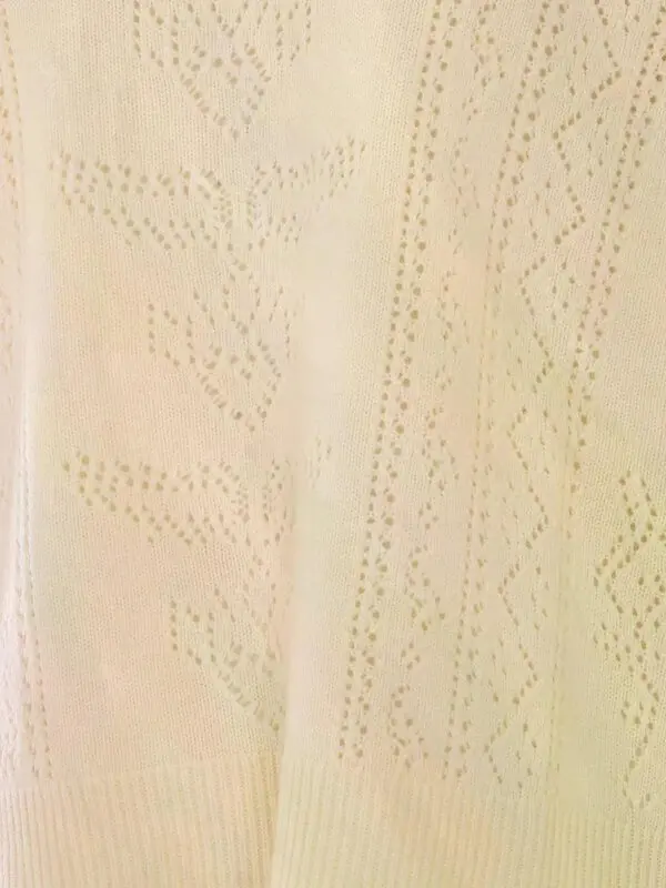 Zadig&Voltaire Markuz Pointelle-knit Sweater - Neutrals