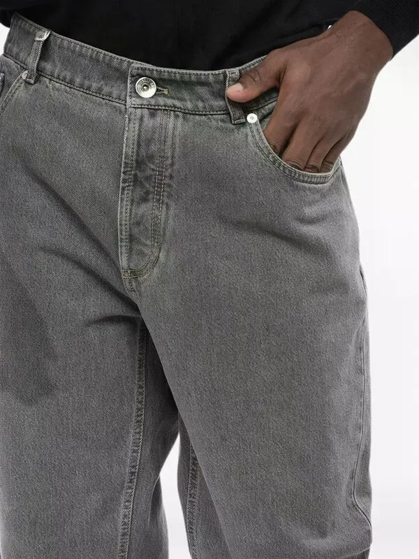 Brunello Cucinelli Straight-leg Five-pocket Jeans