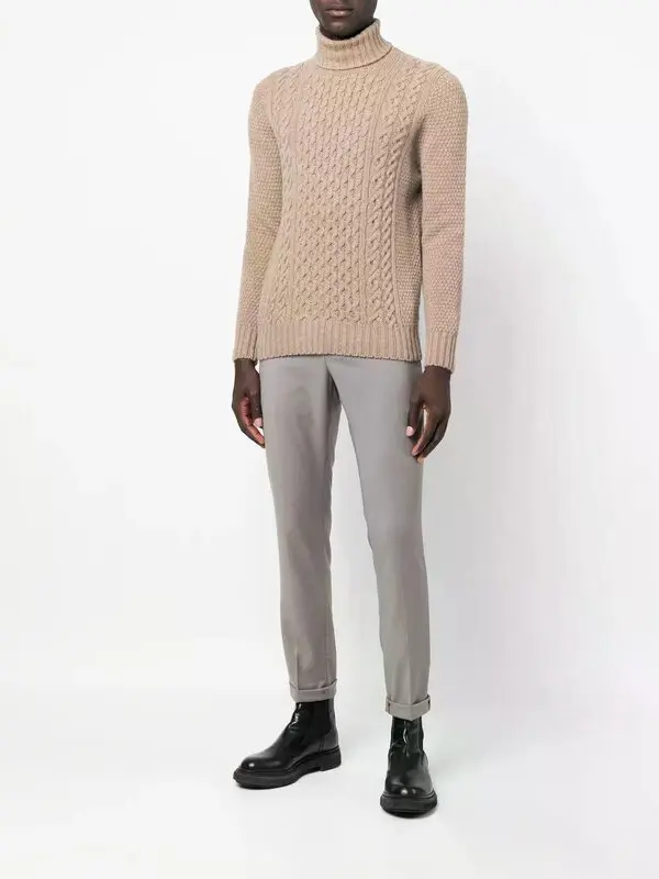 DRUMOHR Cable-knit Lambswool Jumper