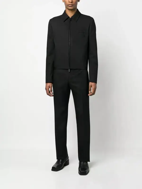 Off-White Paper Clip Slim-cut Trousers