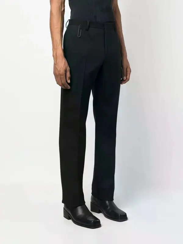 Off-White Paper Clip Slim-cut Trousers