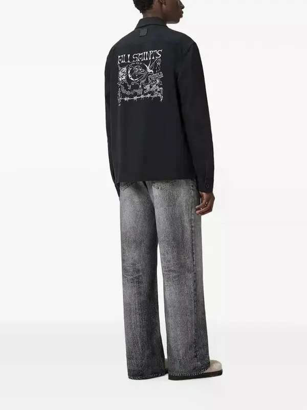 ALLSAINTS Lenny Wide-leg Jeans