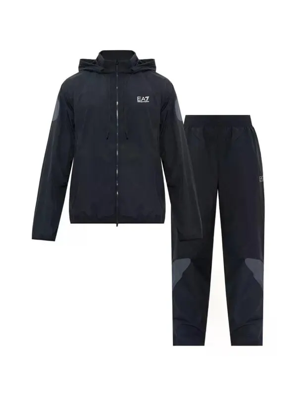 EA7 Ventus 7 Hooded Tracksuit - Blue