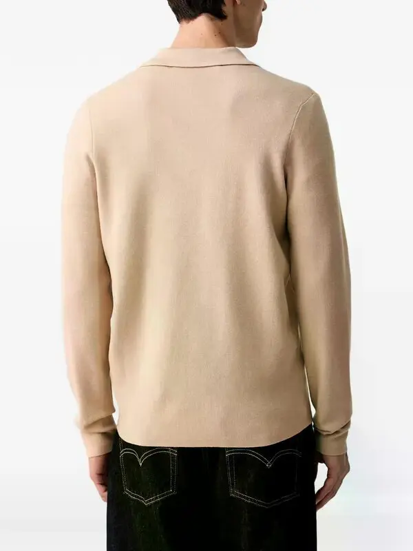 Karl Lagerfeld Zip-up Pocket-detail Sweater