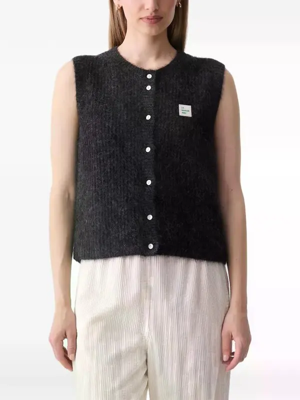 American Vintage East Knitted Cardigan - Grey