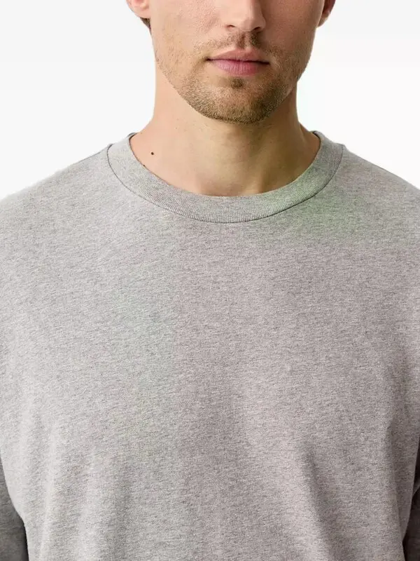 American Vintage Crew-neck Drop-shoulder T-shirt - Grey