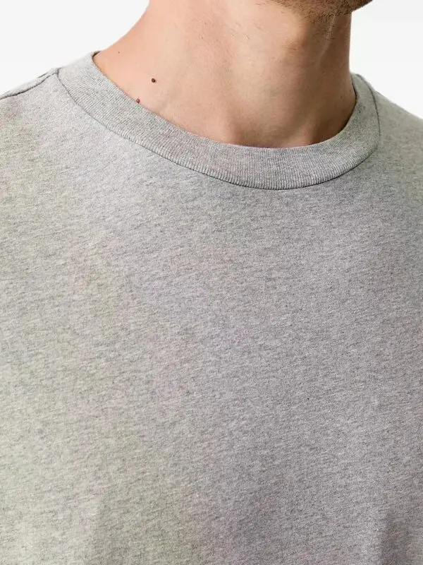 American Vintage Crew-neck Drop-shoulder T-shirt - Grey