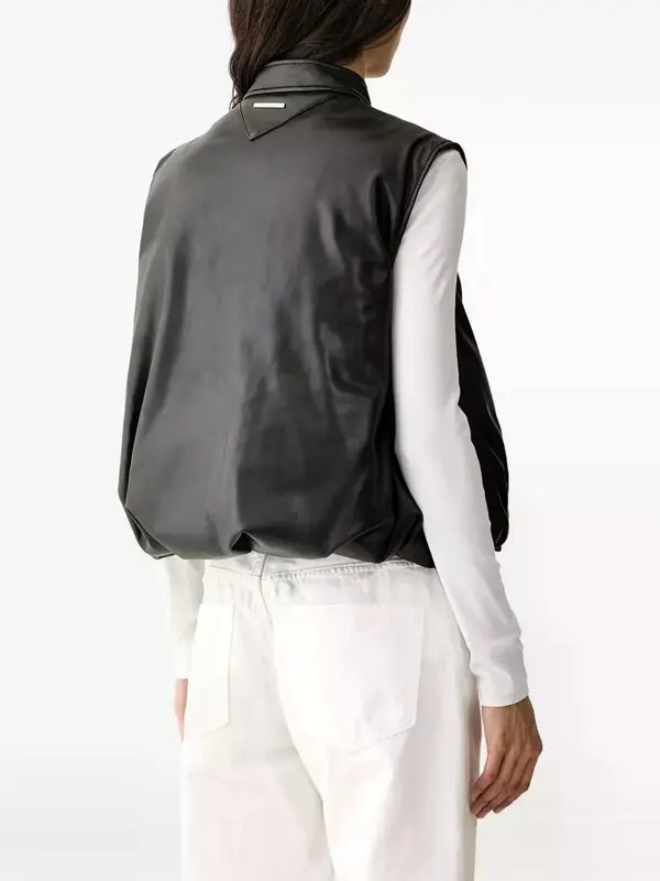 Karl Lagerfeld High Neck Padded Gilet