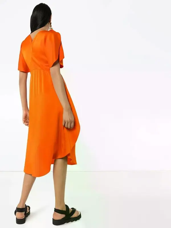 Stella McCartney Ruched Midi Dress