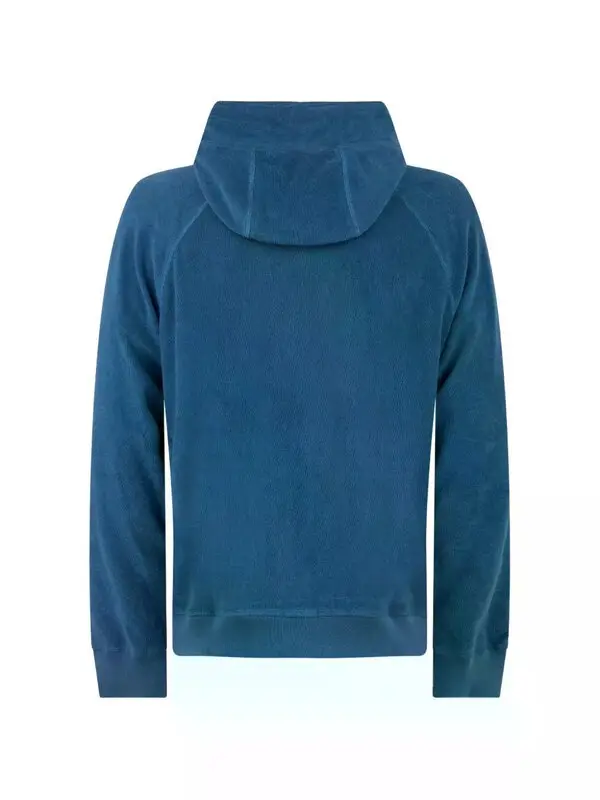 MOORER Melvin Terry-cloth Zip-up Hoodie