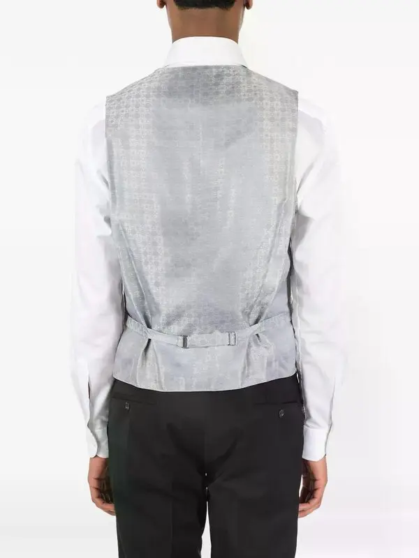 Corneliani Silk Martingale Waistcoat