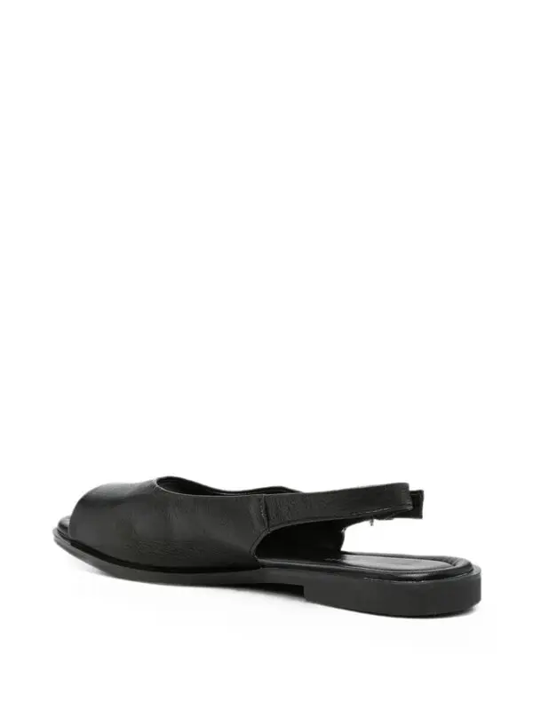 SERGIO MORETTI FIRENZE Slingback Leather Sandals