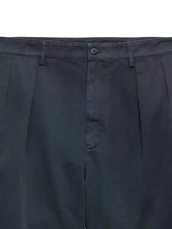 Prada Pleated Bermuda Shorts