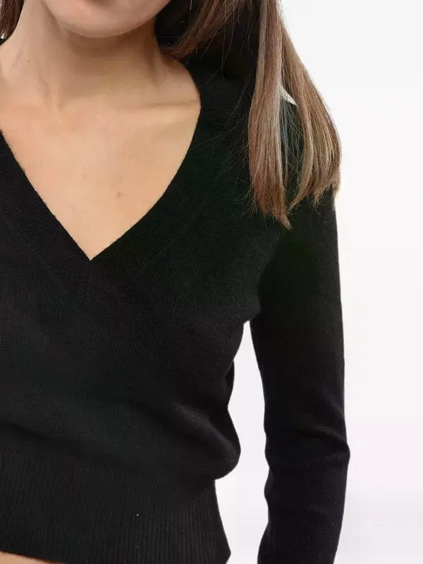 DIESEL® Logo-detail V-neck Sweater
