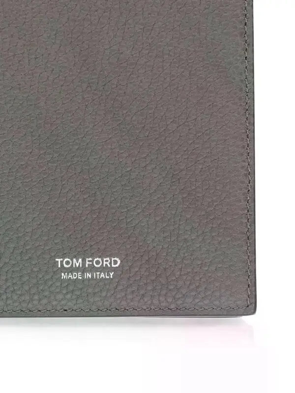 TOM FORD Pebbled-leather Wallet