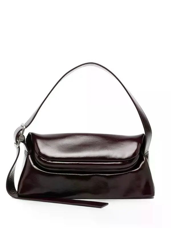 OSOI Buckle-detail Leather Tote Bag - Red