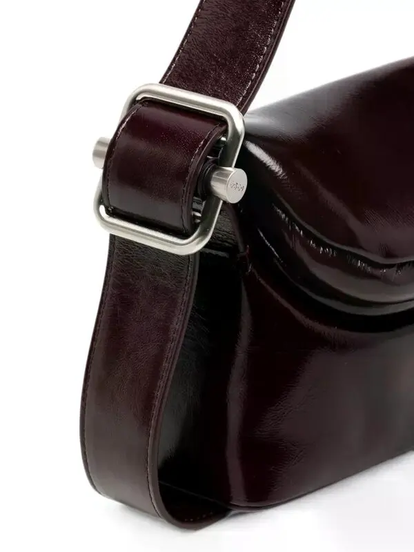 OSOI Buckle-detail Leather Shoulder Bag