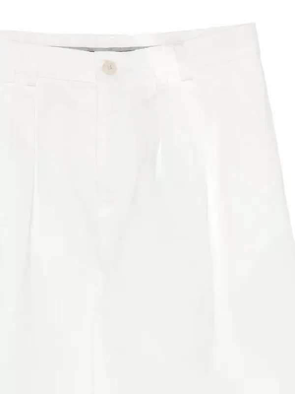 Canali Pleated Straight-leg Trousers