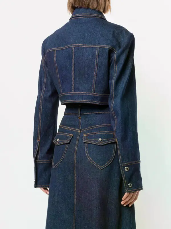 ELLERY Shevall Panelled Denim Jacket