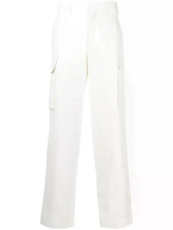 Stella McCartney Straight-leg Cargo Trousers - White