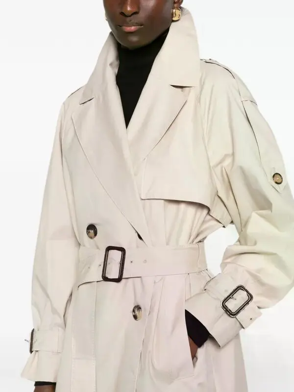 Max Mara Coro Double-breasted Belted Trench Coat