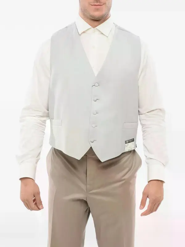 Corneliani Five-button Waistcoat - Grey