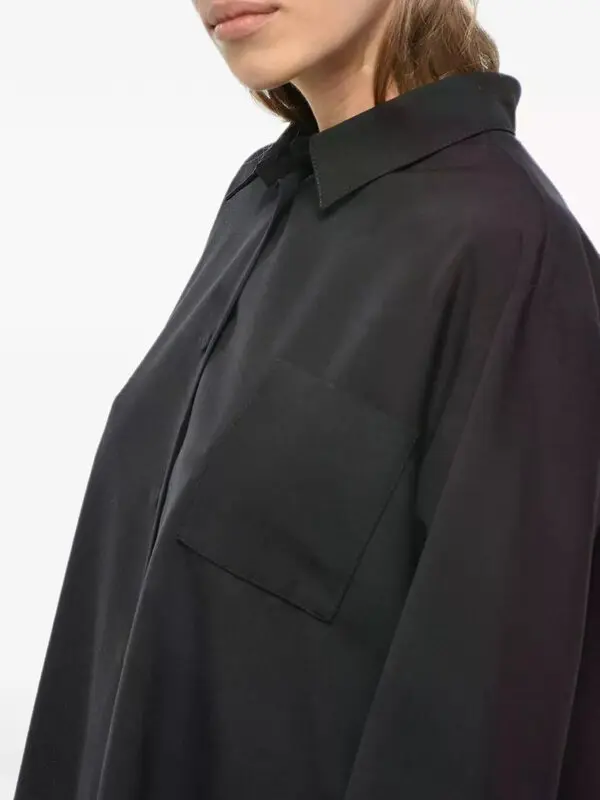 SUPER BLOND Patch-pocket Wool Shirt