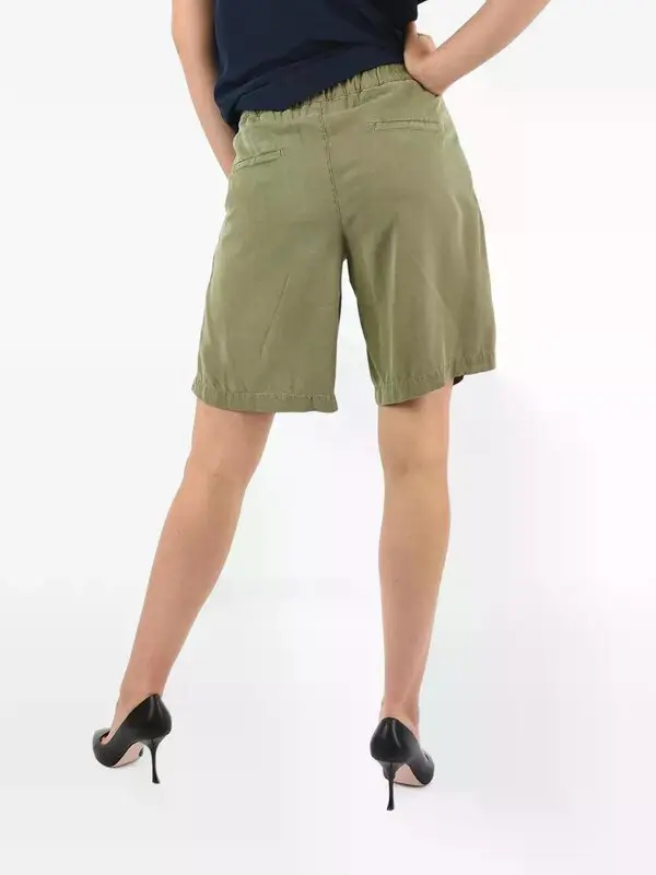 Woolrich Pleated Elastic-waist Shorts