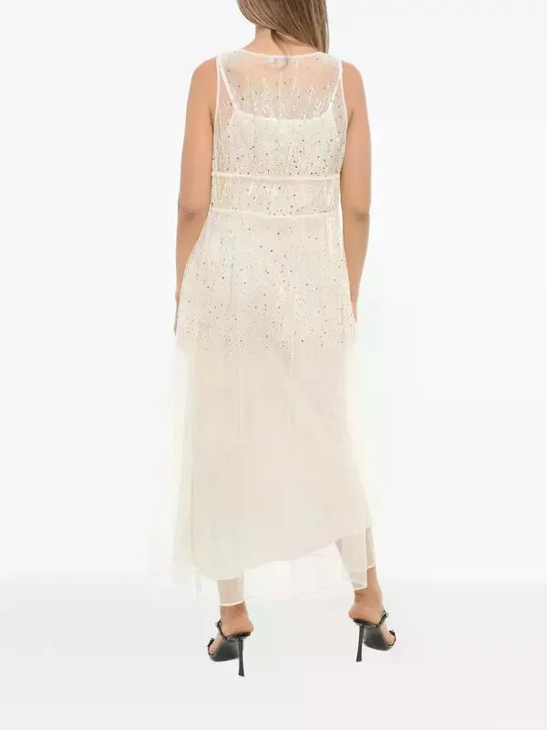 ALLSAINTS Robyn Sequin-embellished Midi Dress