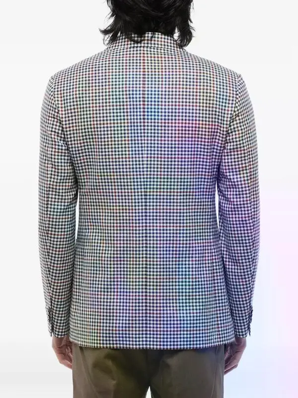 Corneliani Checked Wool Blazer