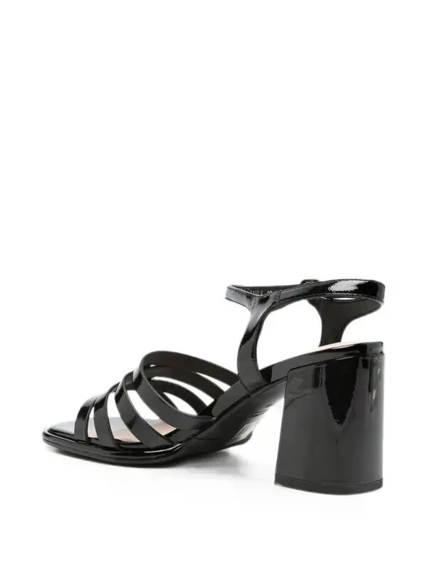 SERGIO MORETTI FIRENZE Patent Cage Sandals