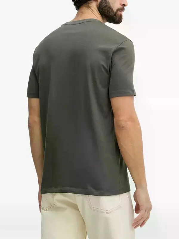 Armani Exchange Logo-embossed Cotton T-shirt