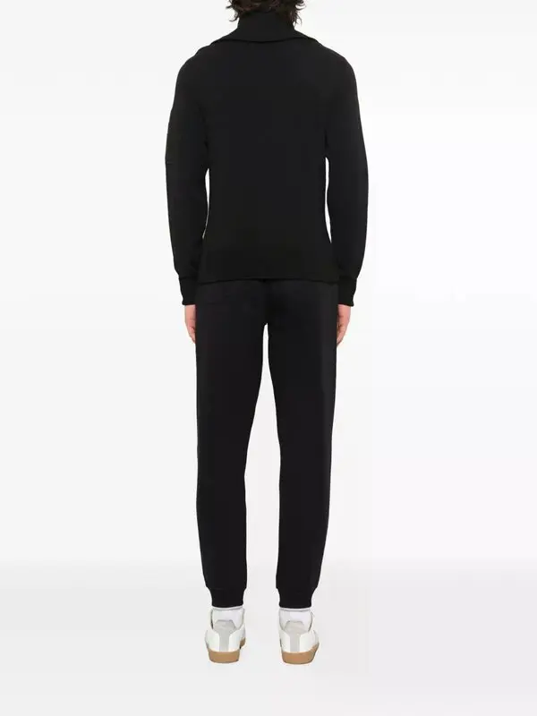 Neil Barrett Zip-up Ribbed-trim Jacket