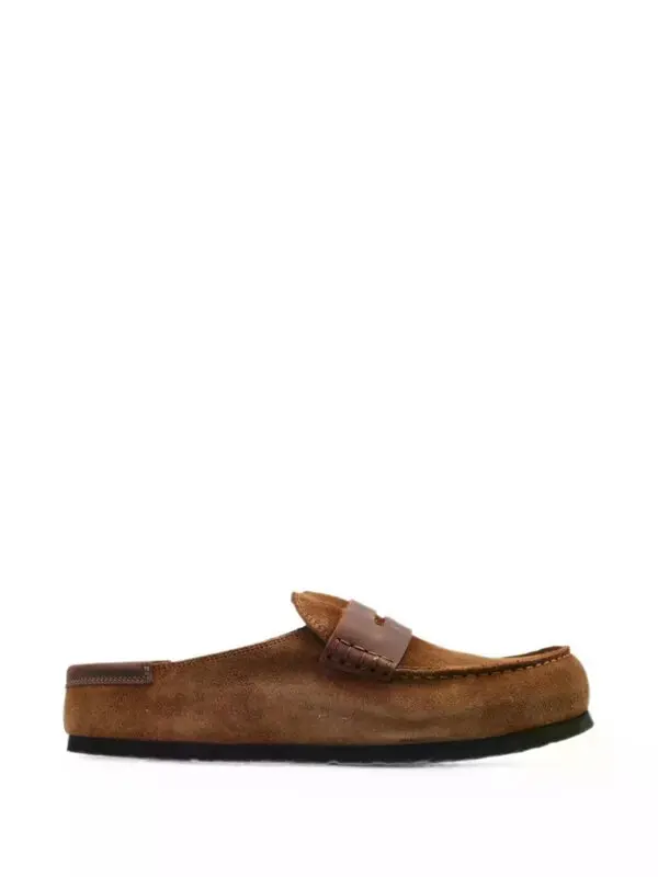 BIRKENSTOCK Naples Penny-bar Mules - Brown