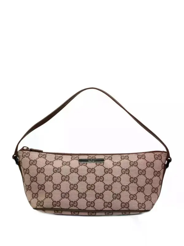 Gucci 2000-2015 Gg Canvas Boat Shoulder Bag