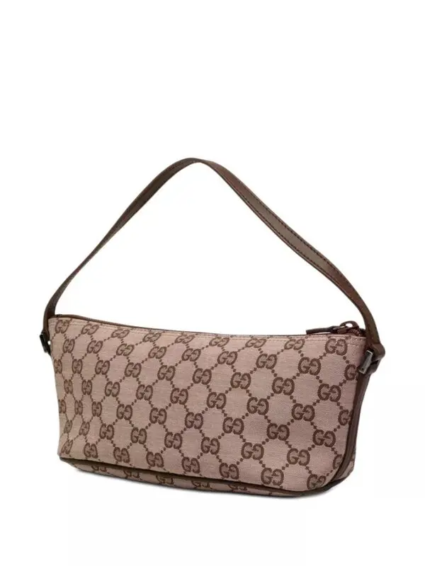 Gucci 2000-2015 Gg Canvas Boat Shoulder Bag