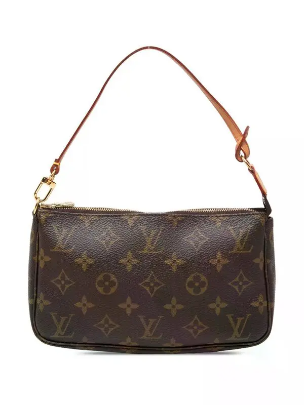 LOUIS VUITTON 2000 Monogram Pochette Accessoires Shoulder Bag