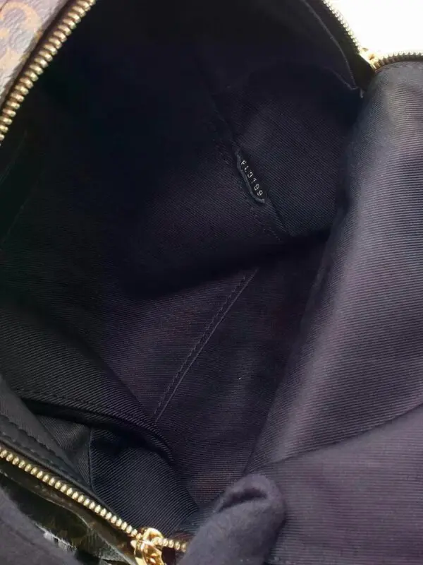 LOUIS VUITTON 2019 Monogram Palm Springs Pm Backpack - Brown