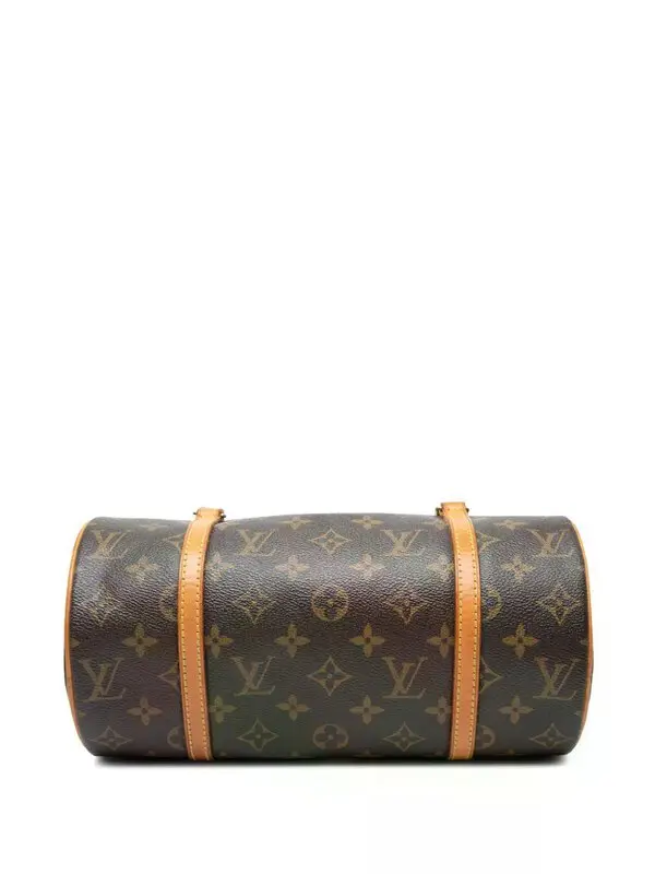 LOUIS VUITTON 2003 Monogram Papillon 28 Handbag - Brown