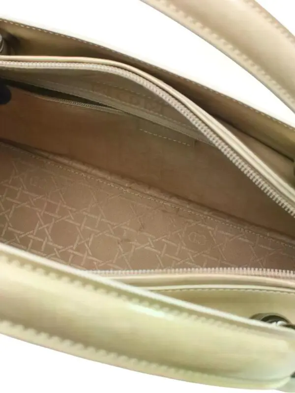 Dior Patent Malice Pearl Satchel