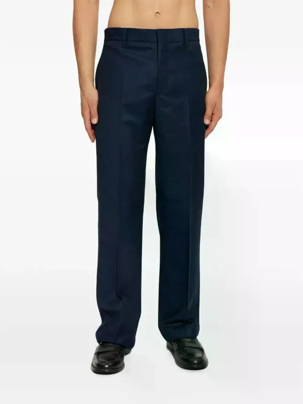 Etro Pleated Wool Trousers