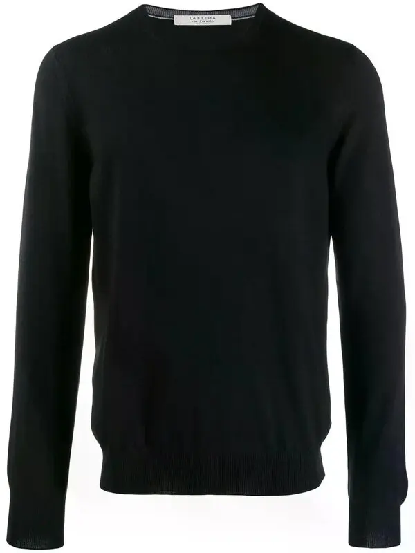 D4.0 Long Sleeve Jumper - Black