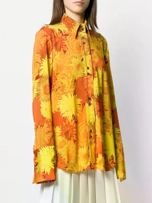 ELLERY Floral-print Shirt
