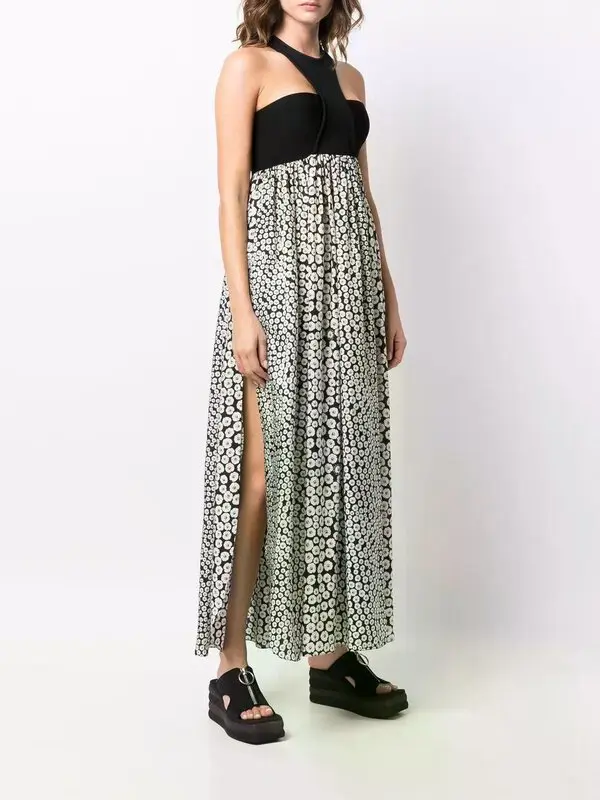 Stella McCartney Floral-print Cut-out Dress