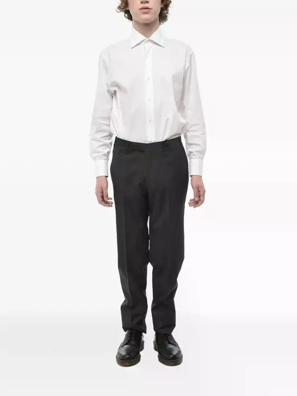 Corneliani Fresco Wool-blend Trousers