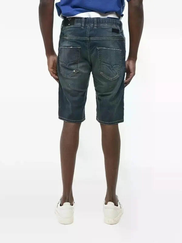 DIESEL® Krooley-ne Elasticated-waist Denim Shorts