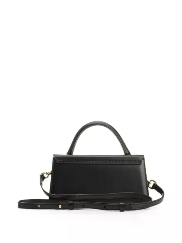 Jacquemus Le Chiquito Long Leather Tote Bag - Black