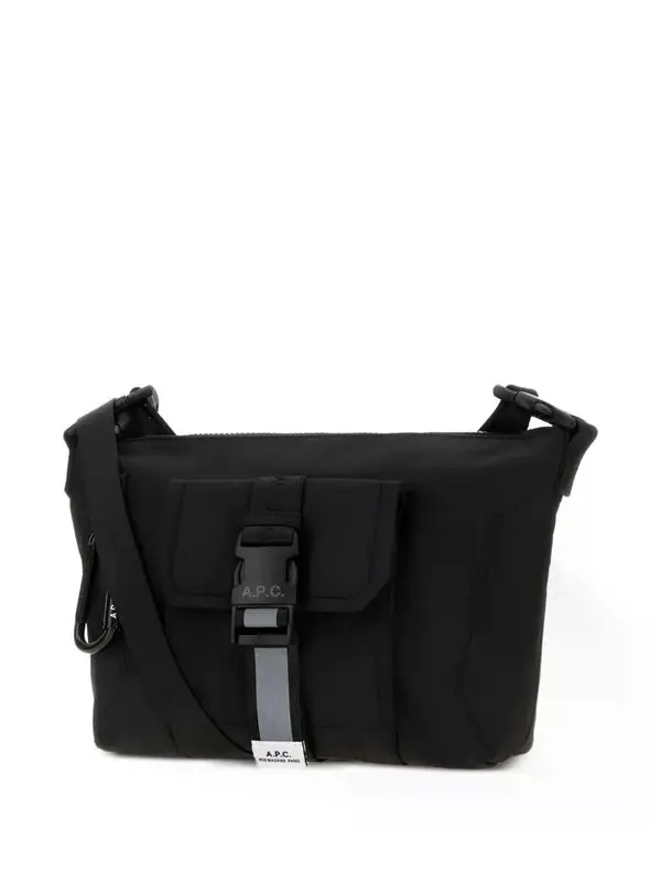 A.p.c. Trek Satchel Buckle-fastening Messenger Bag