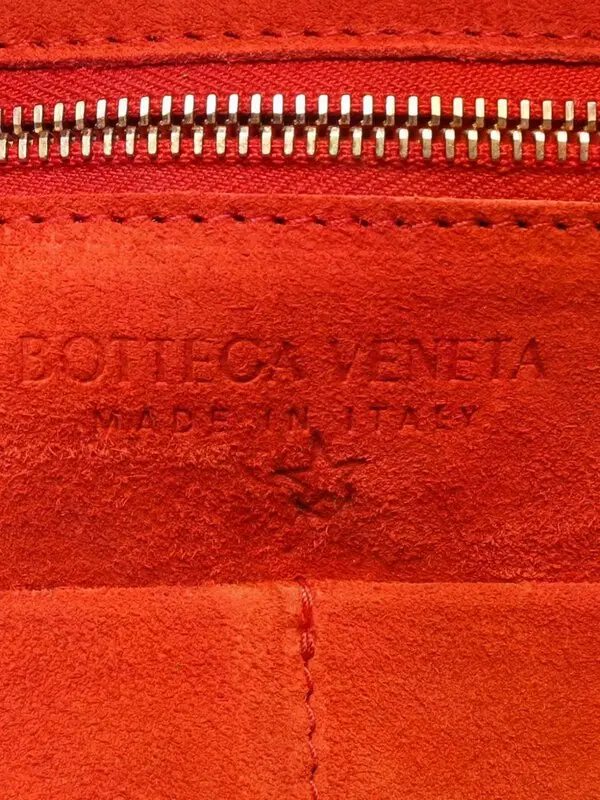 Bottega Veneta Suede Maxi Intrecciato Arco Tote Bag