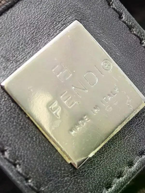 Fendi 2000-2010 Small Zucchino Canvas Tote Bag